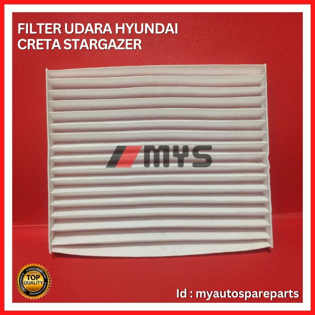 Jual FILTER UDARA CABIN AC Mobil HYUNDAI Creta Stargazer TOP QUALITY ...