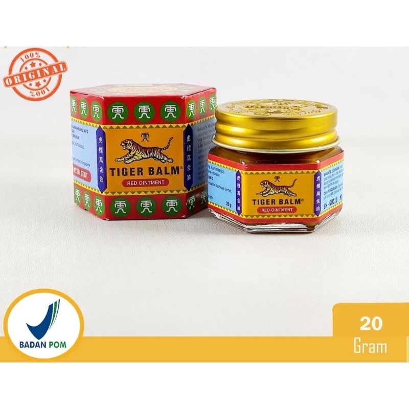 Jual Tiger Balm balsem cap tiger white dan Red biasa dan panas original ...