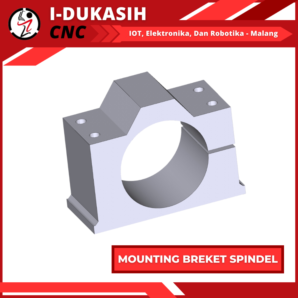 Jual Mounting Breket Spindel | Shopee Indonesia