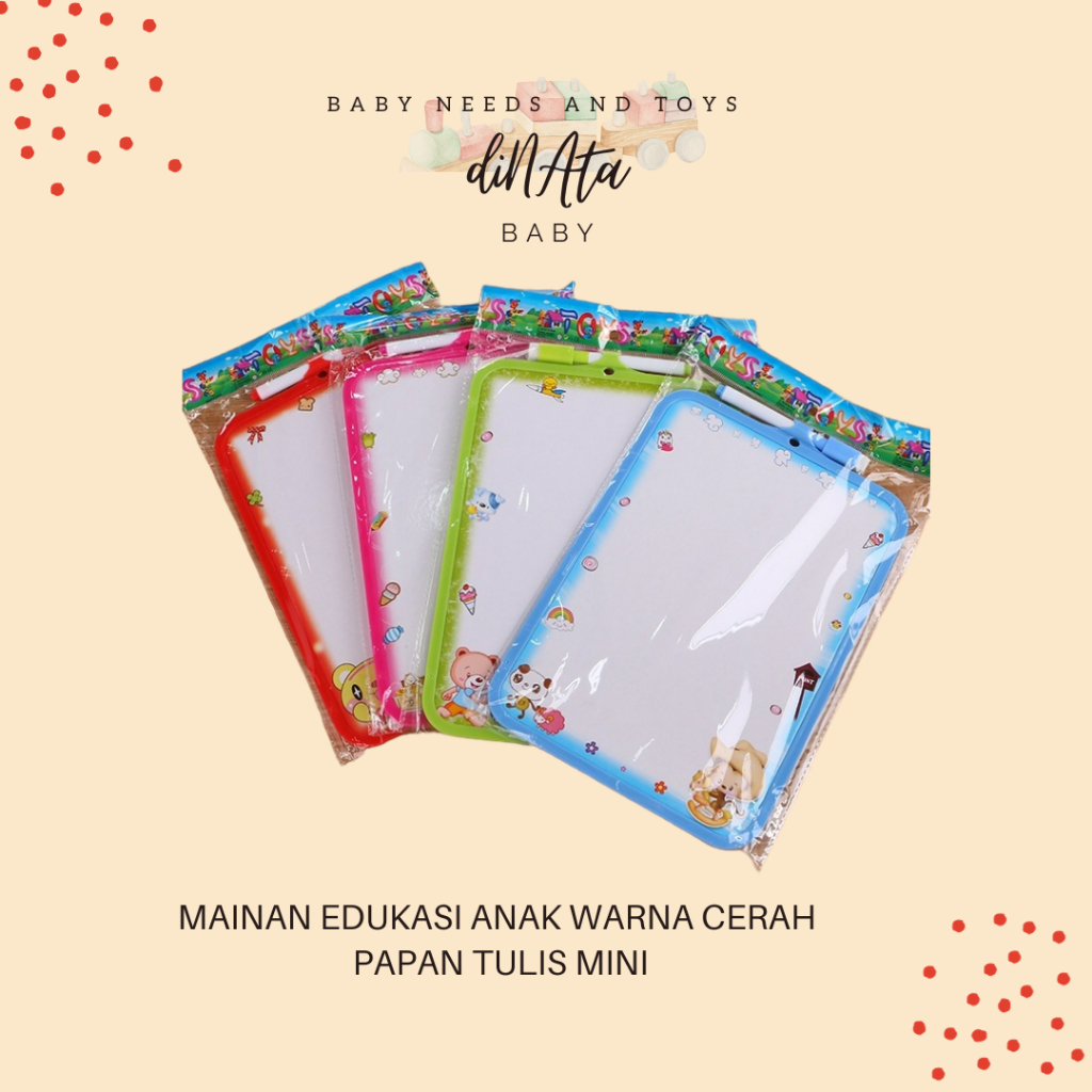Jual [ DINATA Baby ] WHITEBOARTD MINI / PAPAN TULIS ANAK / PAPAN TULIS ...