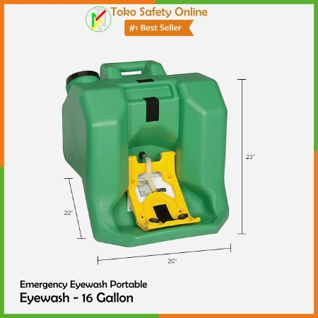 Jual Emergency Eyewash Portable 16 Gallon / Eyewash Portable Jumbo 60 ...
