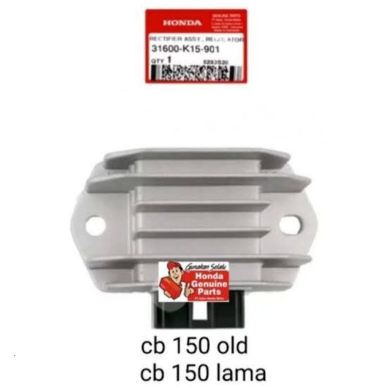 Jual REGULATOR KIPROK RECTIFIER COMP CB150R OLD VERZA 31600-K15-901 ...