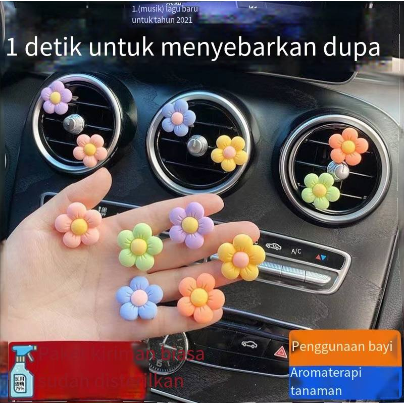 Jual Salep Bunga Mobil Dekorasi interior Ac Mobil Bentuk Bunga Lucu ...