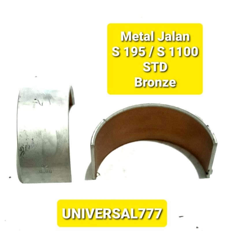 Jual S195 S1100 STD Bronze Metal Jalan Diesel Dongfeng S 195 1100 Conrod Bearing S-195 S-1100 ...