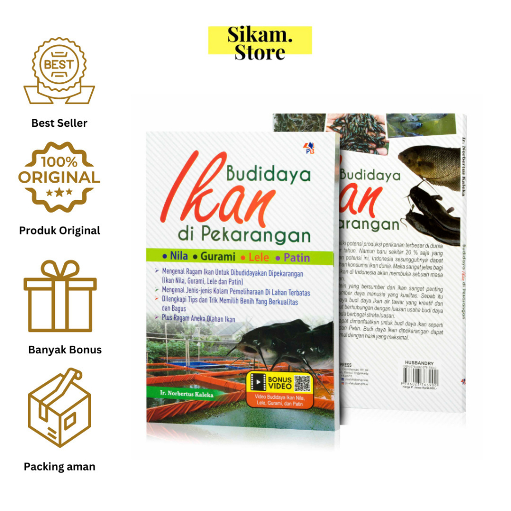 Jual Buku Perikanan Budidaya Ikan Di Pekarangan Shopee Indonesia