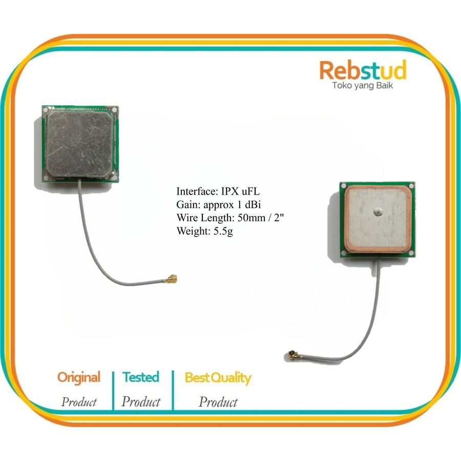 Jual Antena GPS GNSS GLONASS Antenna Support Ublox Neo-6M 7M 8M Simcom ...