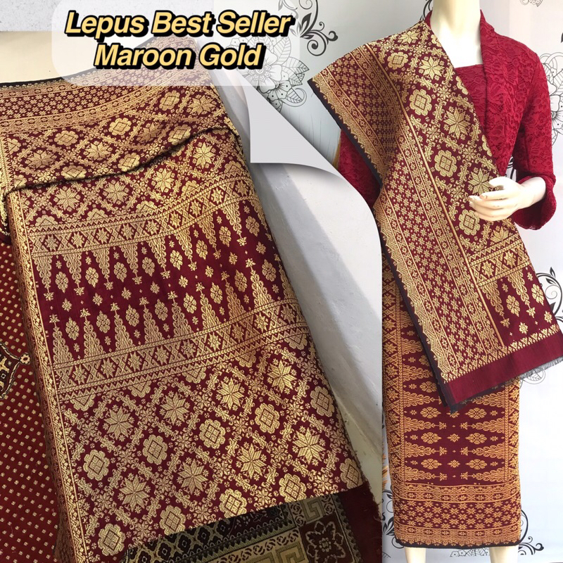 Jual Songket Lepus Best Seller-Asli Tenun Tangan Palembang | Shopee Indonesia