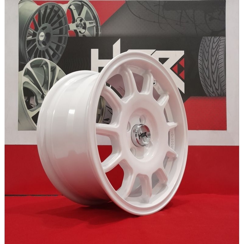 Jual Velg Model Rally Hsr Tochigi Ring 15 Pcd 4x100 Vios Brio Agya Mirage March Dll | Shopee ...