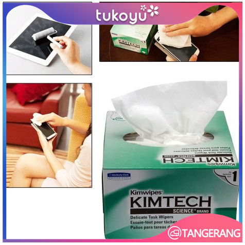 Jual Tisu Pembersih Fiber Optik 280 Sheet/Kimtech Science Wipes/Fiber ...