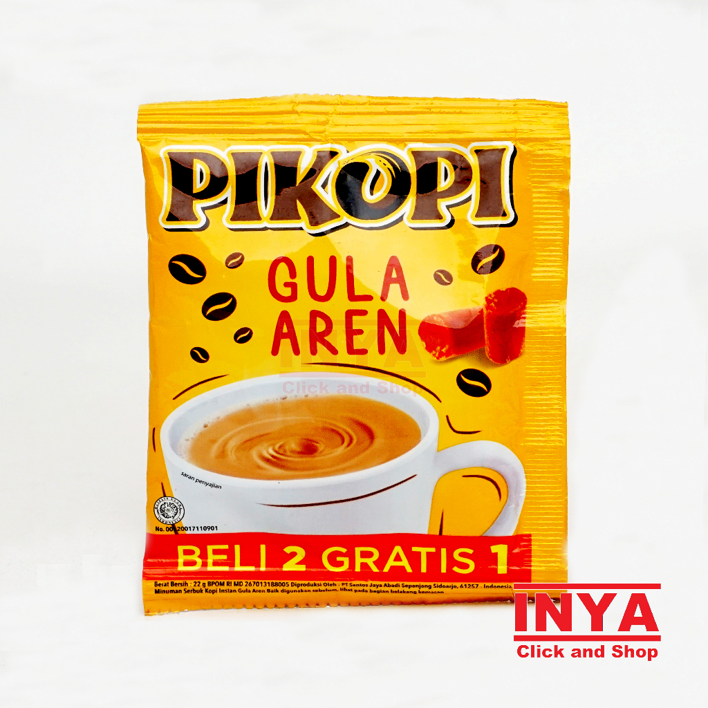 Jual Pikopi Gula Aren 22gr Sachet- Kopi Instan - Coffee | Shopee Indonesia