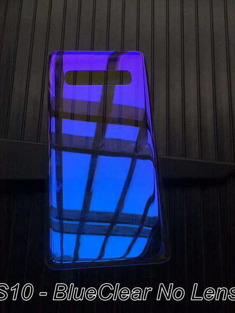 Jual Samsung S10 Blue Clear Transparan Glass Backdoor / Housing ...