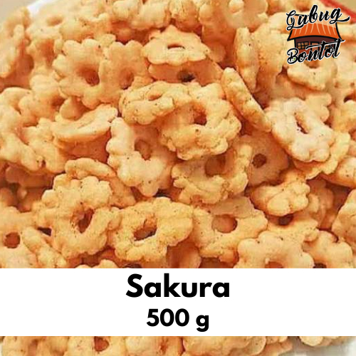 Jual Sakura / Ribut Snack Camilan Jajan Ringan Gurih Kiloan 500 g ...