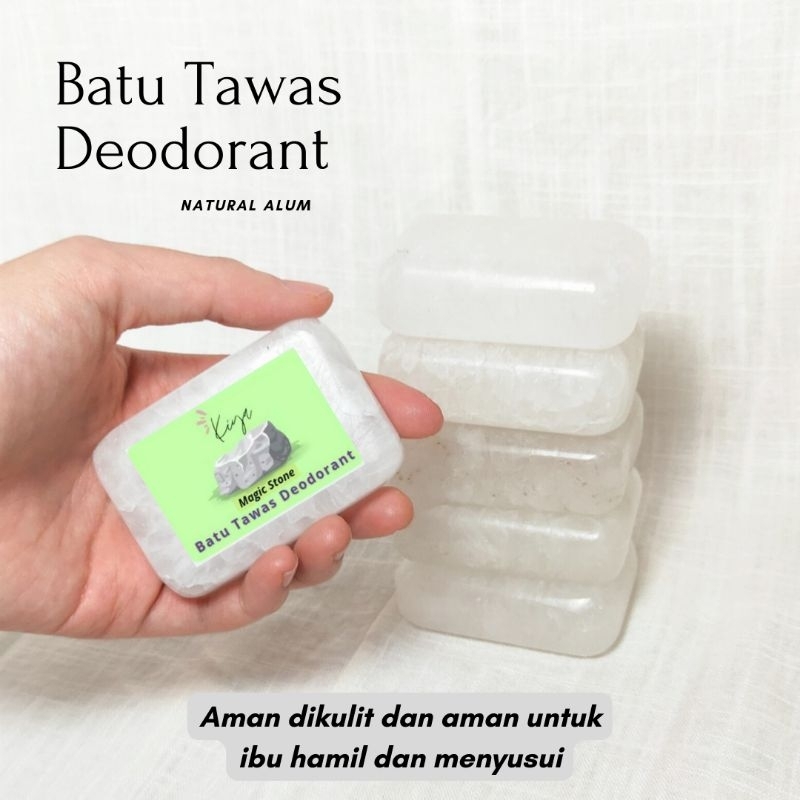 Jual Batu Tawas Deodorant Persegi Ukuran 7×5 Cm | Shopee Indonesia