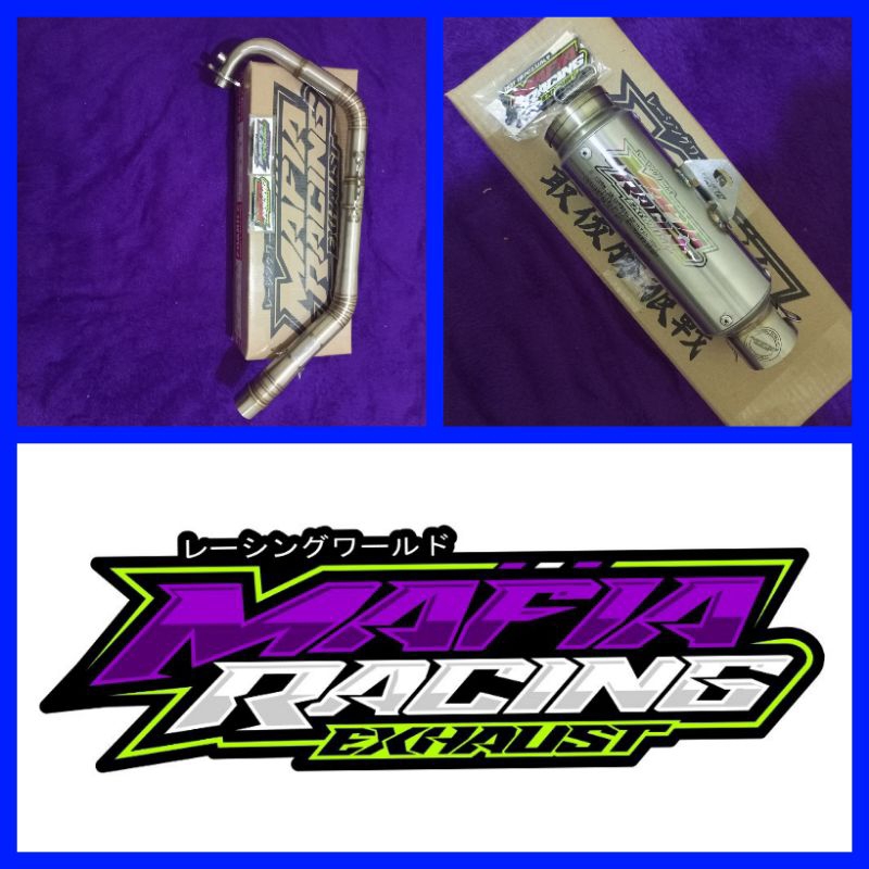 Jual knalpot original MAFIA racing exhaust PNP satria Fu injeksi model ...