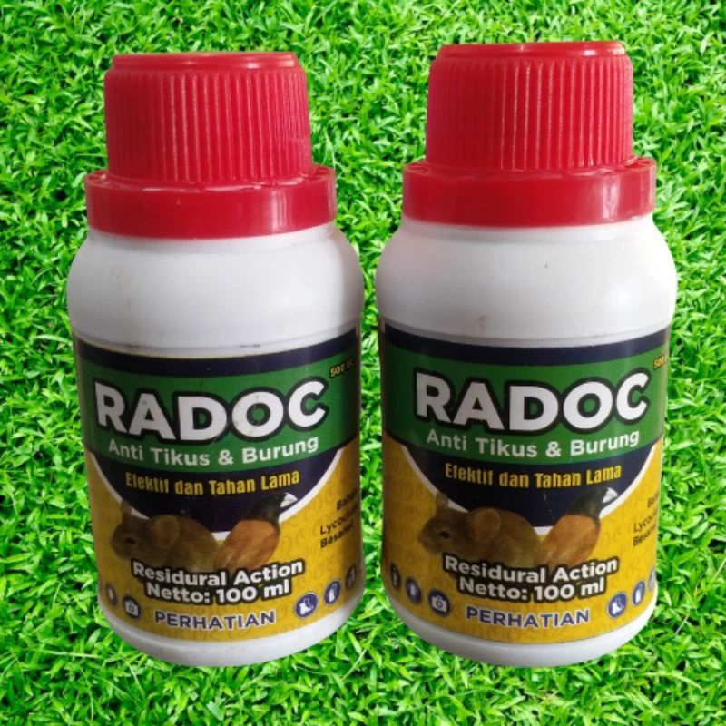 Jual Radoc 100ml Pengusir Tikus Burung Dan Hama Serangga Di Sawah Atau ...