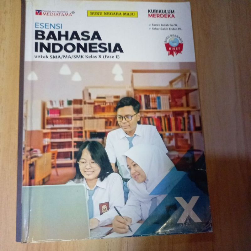 Jual ESENSI BAHASA INDONESIA UNTUK SMA/MA/SMK KELAS X(FASE E) | Shopee Indonesia