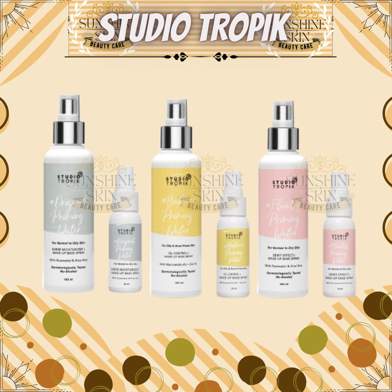 Jual STUDIO TROPIK Original Priming Water | Balance Priming Water | Flawless Priming Water - 30 ...