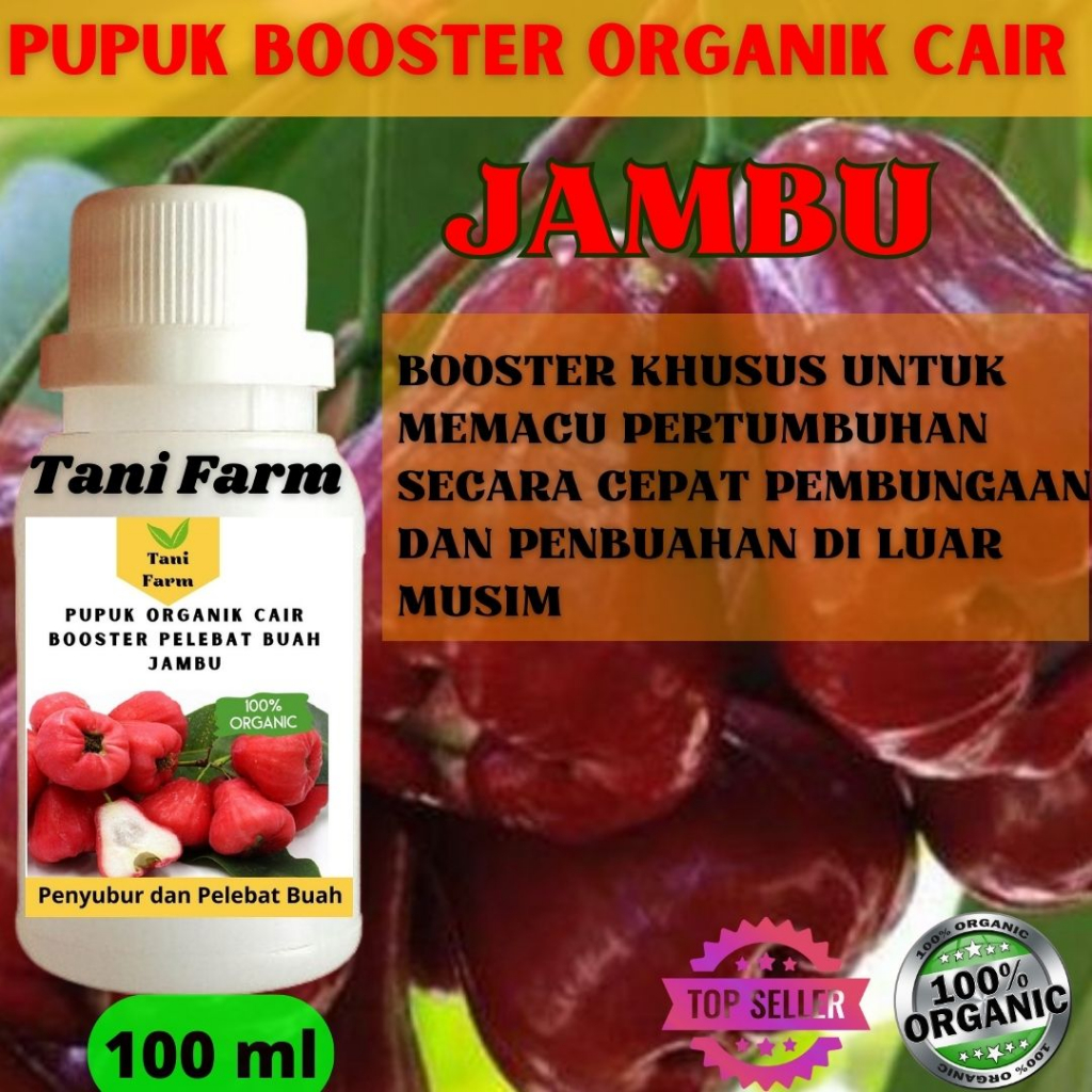 Jual Pupuk Booster Buah Jambu Pelebat Buah dan Anti Rontok / Pupuk Booster Jambu / Pupuk Jambu ...
