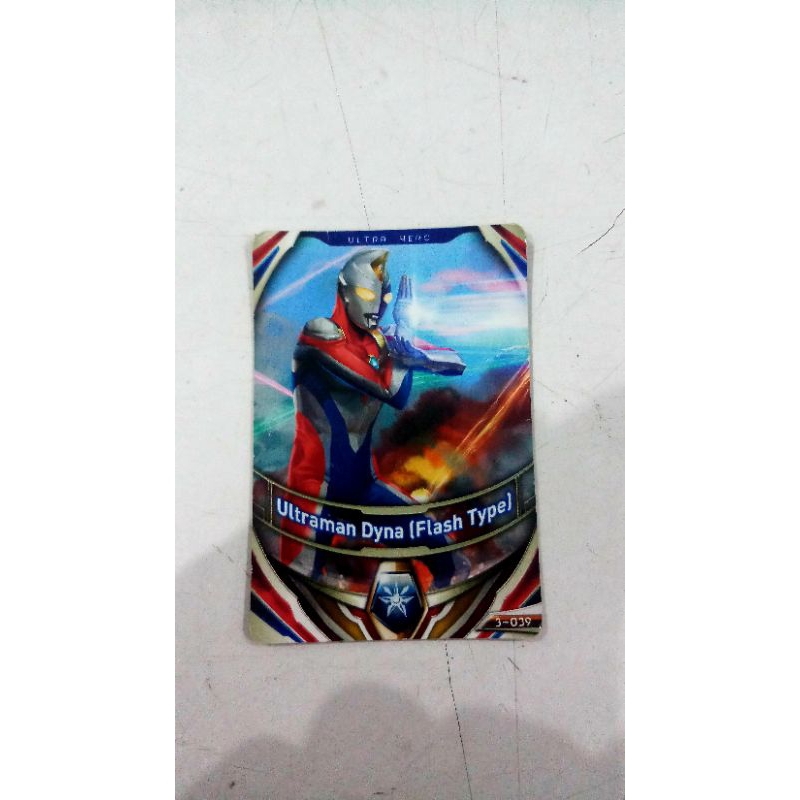 Jual Kartu Ultraman Fusion Fight Ultraman Dyna Flash Type | Shopee ...