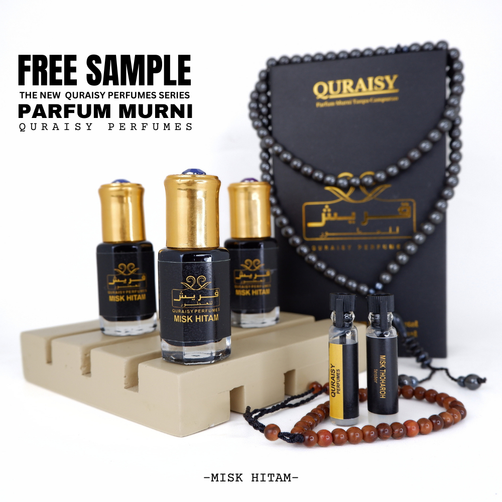 Jual Quraisy Perfumes Minyak Wangi Misk Hitam & Putih Murni Parfum ...