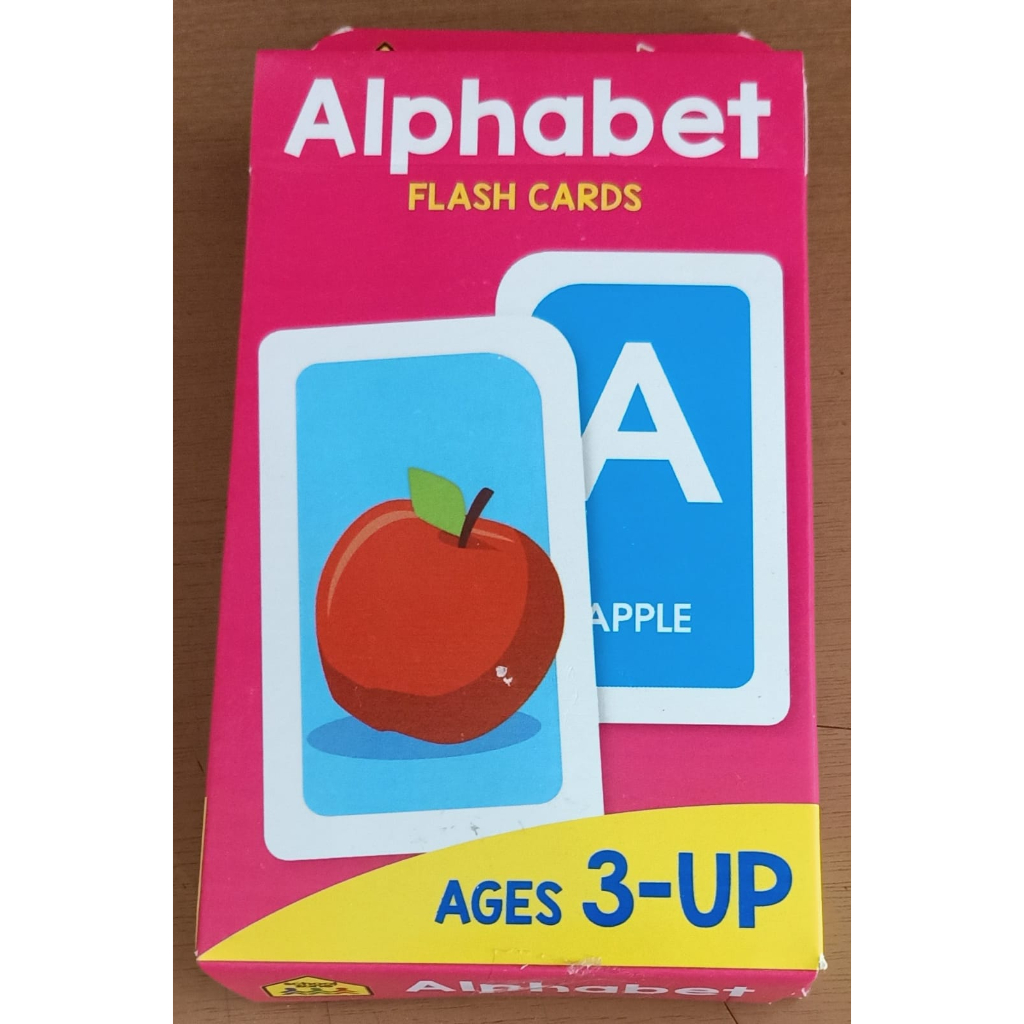 Jual School Zone Flash Card Alphabeth | Shopee Indonesia