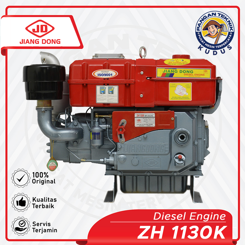 Jual MESIN DIESEL JIANG DONG | ZH 1130K | DIESEL ENGINE 30 PK | Shopee Indonesia