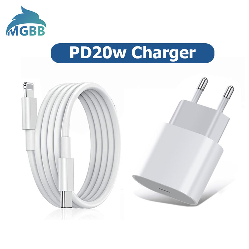 Jual GARANSI 2 TAHUN CHARGER cable IPHONE PD 20W - Adaptor 20W Fast Charging | Shopee Indonesia