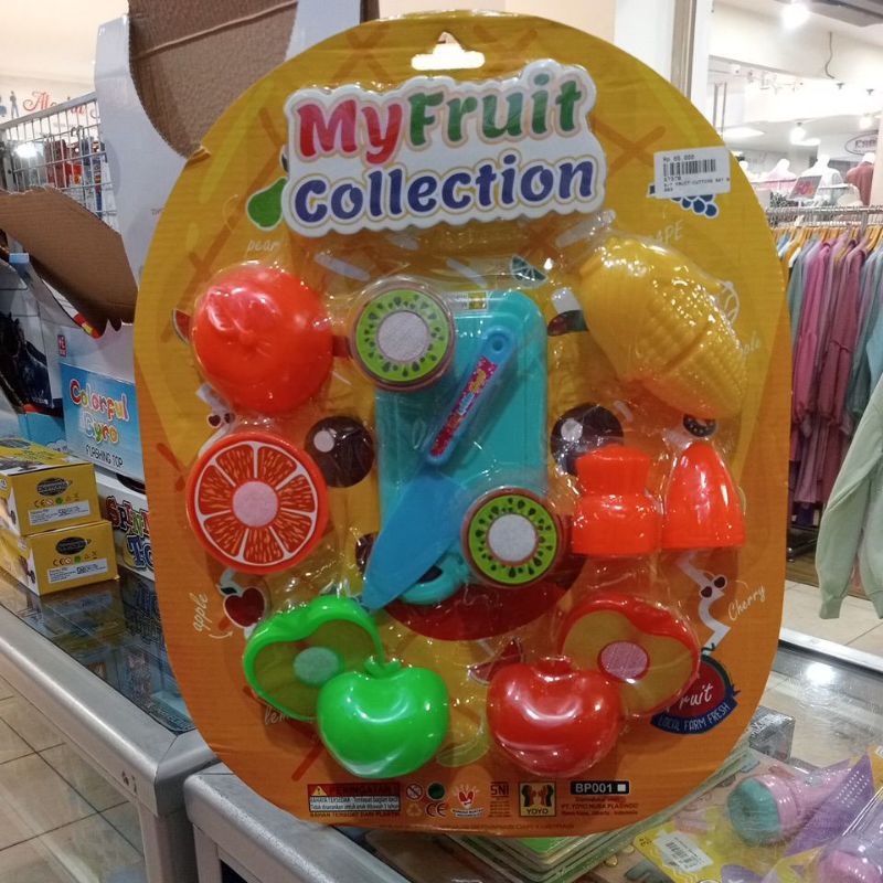 Jual Mainan Buah Potong My Fruit Collection Mainan Buah(BP001 ...
