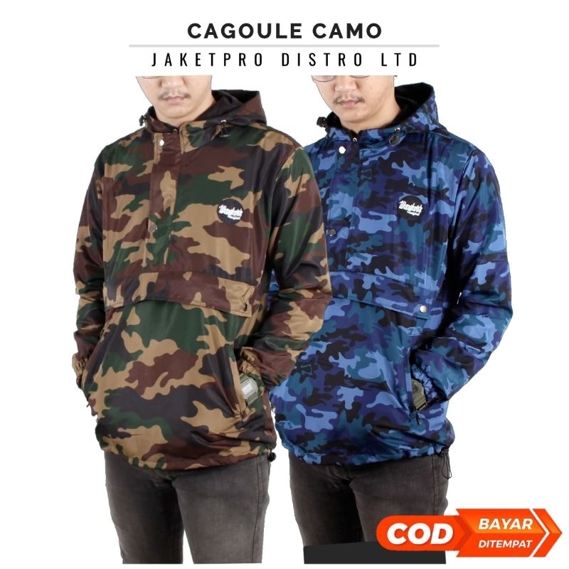 Jual Jaket Cagoule Camo Army Loreng Tebal Anti Air Original / Jaket ...