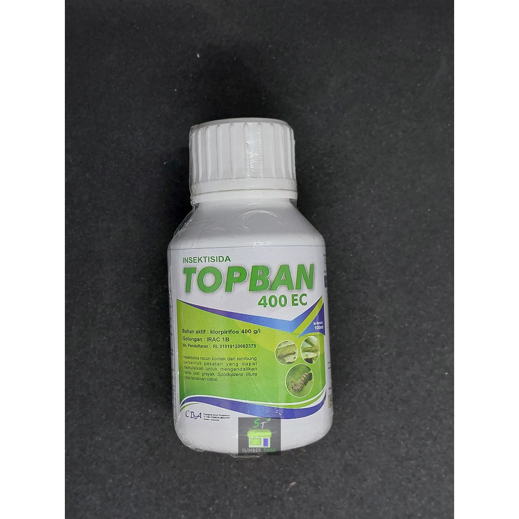 Jual Insektisida Topban 100ml 400EC Hama Ulat not Dursban | Shopee Indonesia