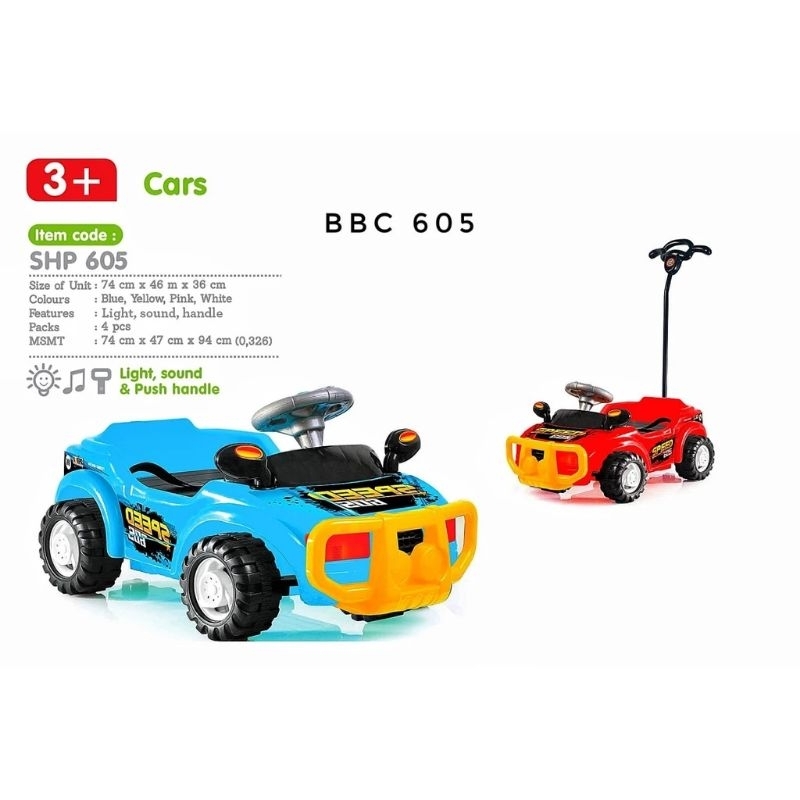 Jual MOBIL DORONG ANAK PMB 605 SPEED | Shopee Indonesia