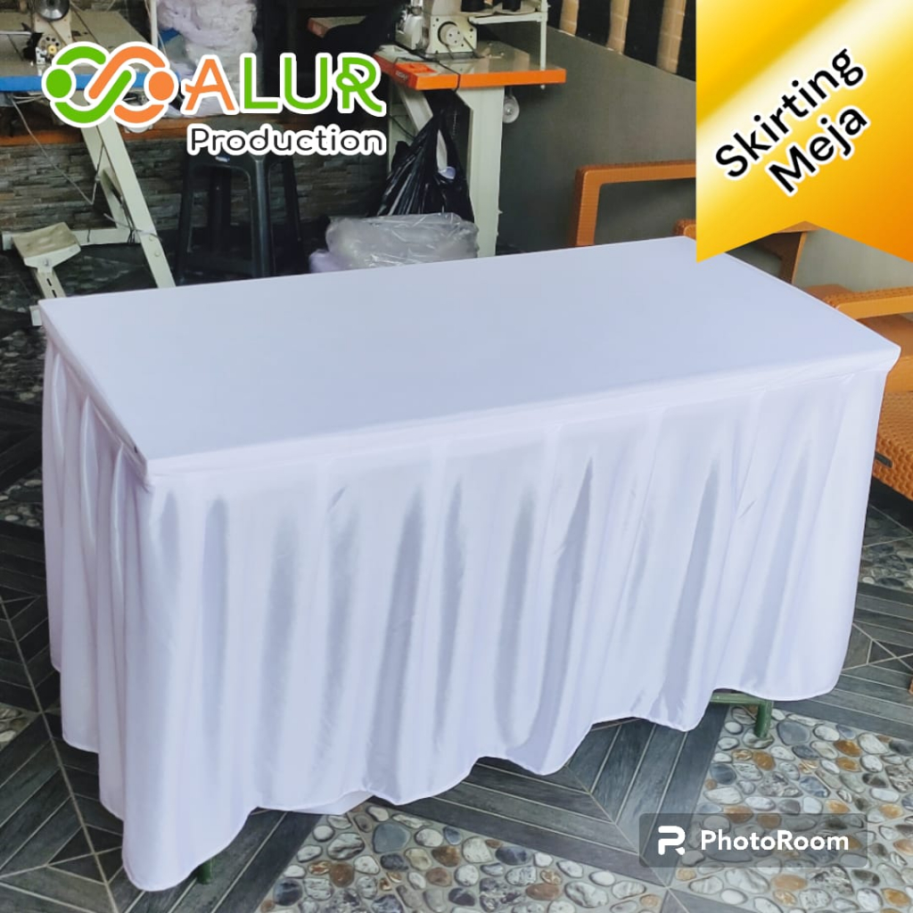 Jual READY STOCK! Skirting Meja Pesta | Skirting Meja Perasmanan | Kain ...