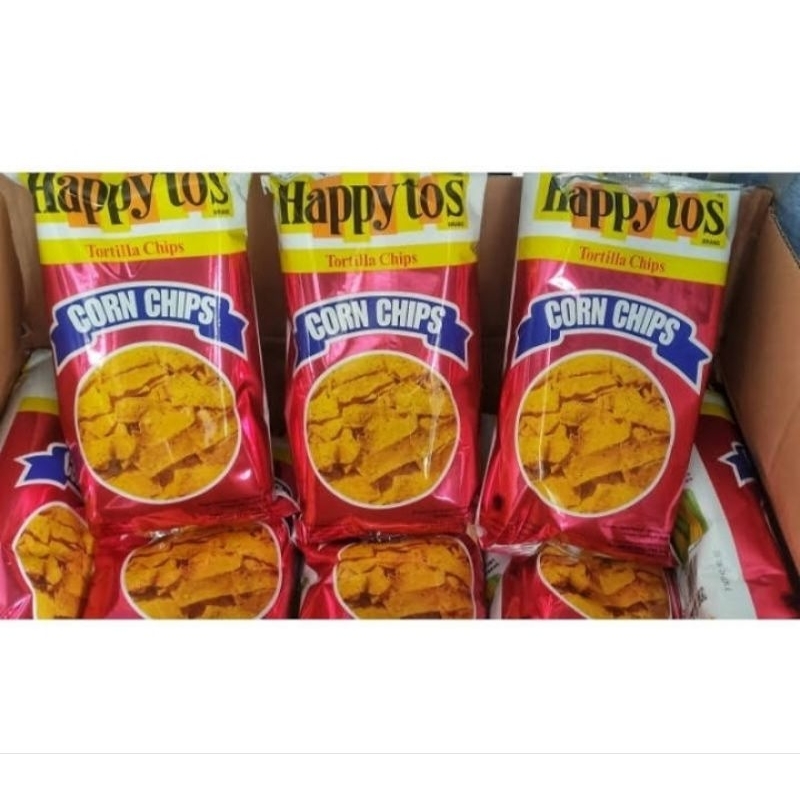 Jual Happy Tos Tortilla chips corn merah 160g | Shopee Indonesia
