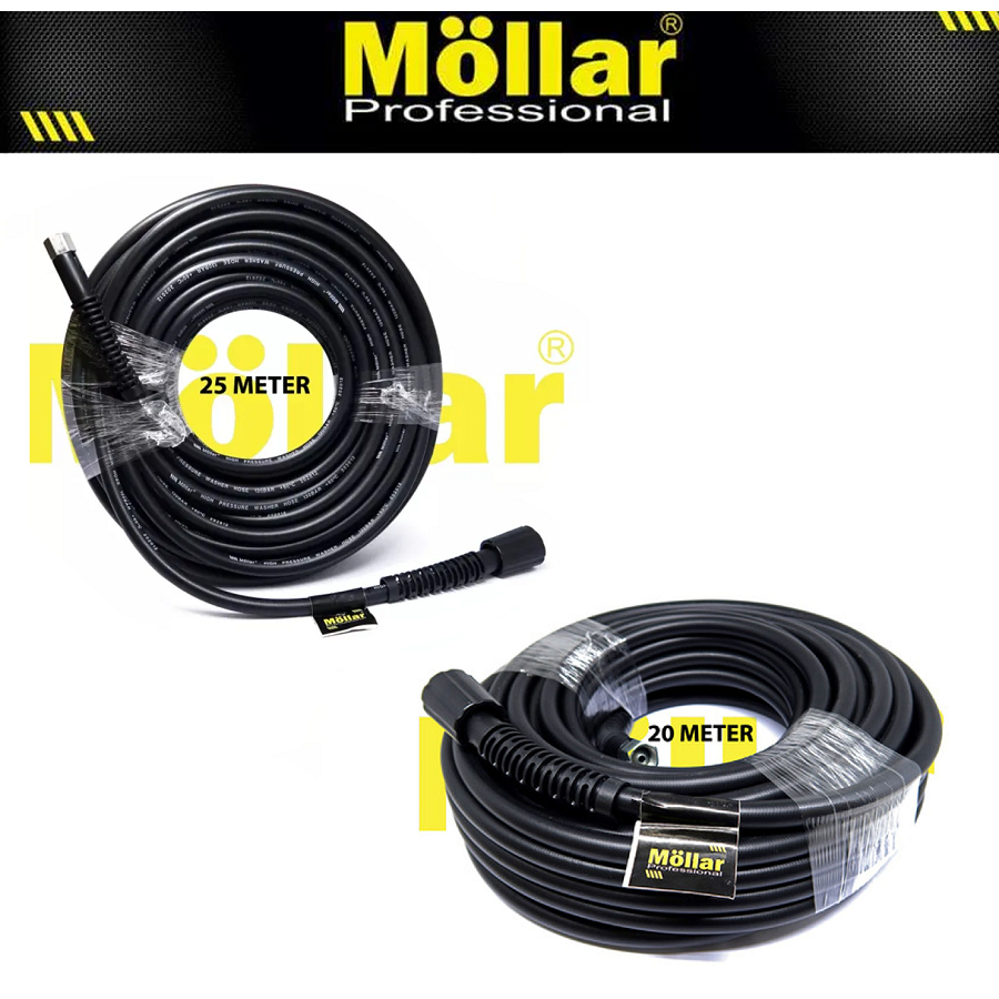 Jual Selang Mesin Jet Cleaner MOLLAR 20Meter 25Meter 20m 25m High ...