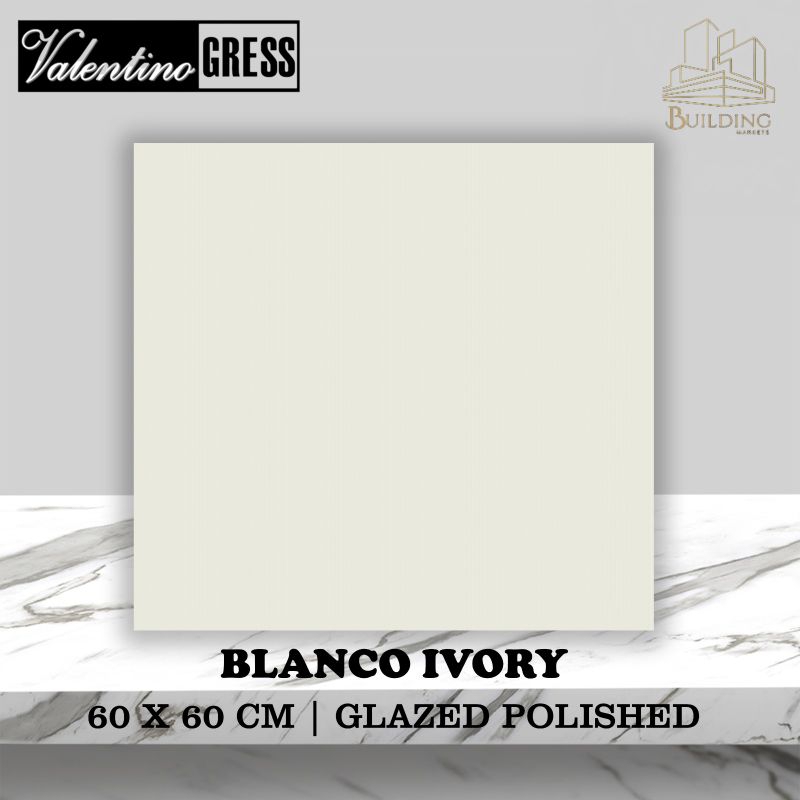 Jual Granite Lantai 60x60 BLANCO IVORY/GLOSSY/VALENTINO GRESS | Shopee ...