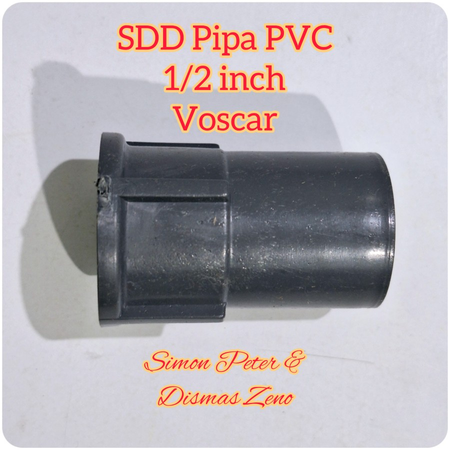 Jual VOSCAR SDD Sock Drat Dalam Pipa PVC 1/2 inch utk Air Hidroponik ...
