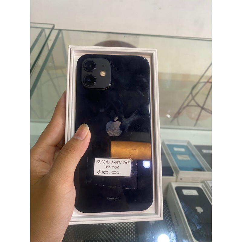 Jual iphone 12 64gb ex ibox | Shopee Indonesia