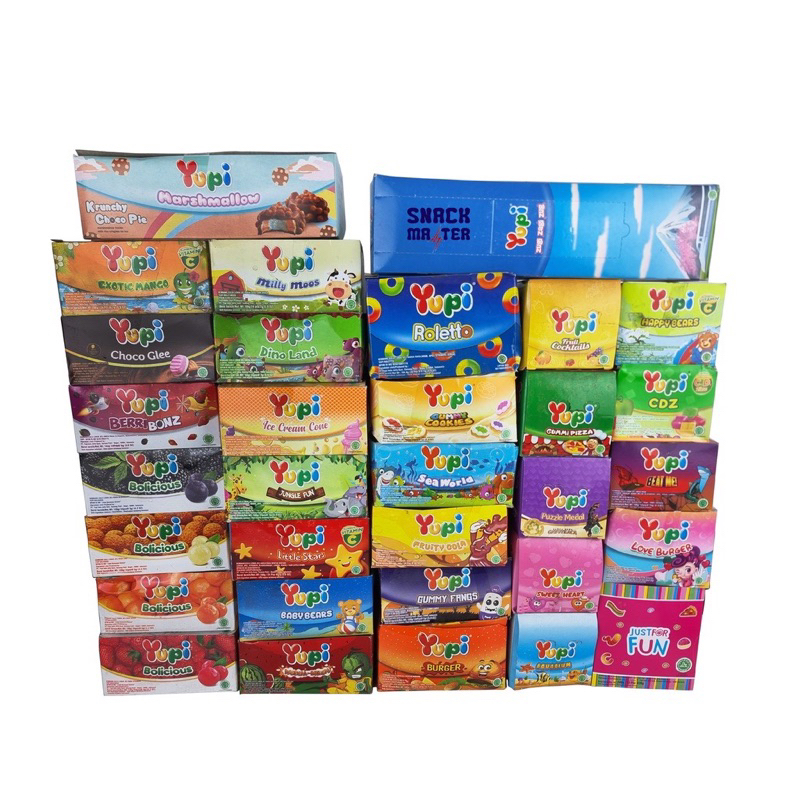 Jual yupi box all variant (kirim random) | Shopee Indonesia