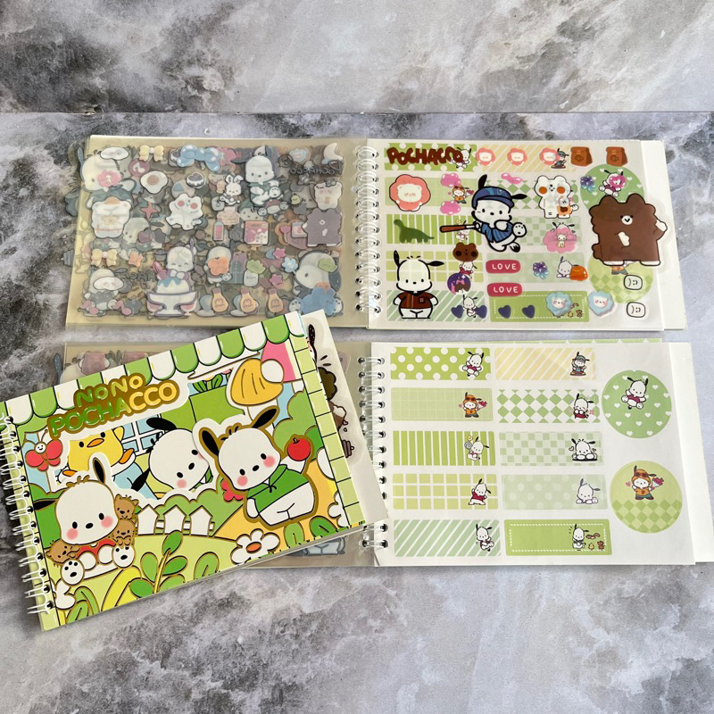 Jual STIKER BUKU WASHI SANRIO BTS BLACKPINK KARAKTER 2D MOMO / NONO ...