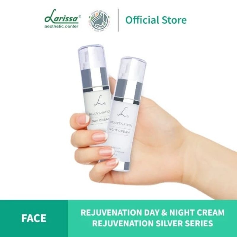Jual Larissa - Rejuvenation Silver Series Day & Night Cream | Shopee ...