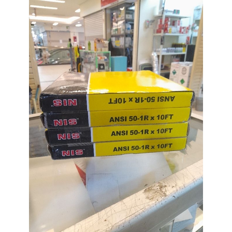 Jual Rantai Mesin RS 50 - 1 x 10 FT Roller Chain RS50 Single | Shopee ...