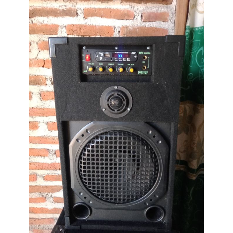 Jual speaker aktif 10 in (bluetooth) "RAKITAN SENDIRI" bagus untuk ...