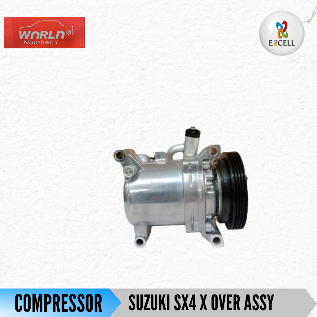 Jual Compressor Kompresor Ac Mobil Suzuki SX4 X Over Assy Neo Baleno ...