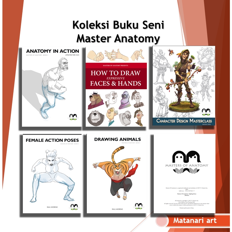 Jual Koleksi Buku Art Master of Anatomy | Shopee Indonesia