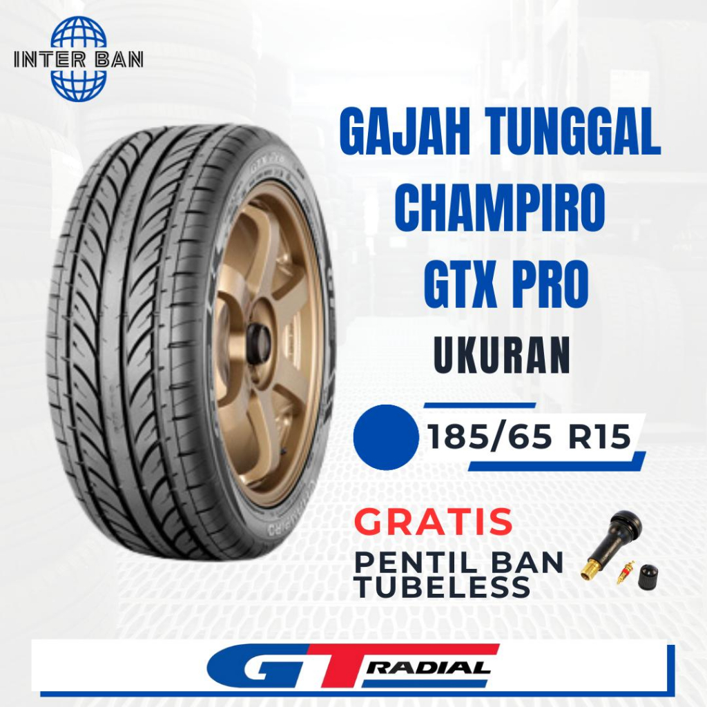 Jual Ban GT 185/65 R15 Champiro GTX PRO - Untuk Mobil Freed, Livina, Ertiga, Mobilio, Avanza ...