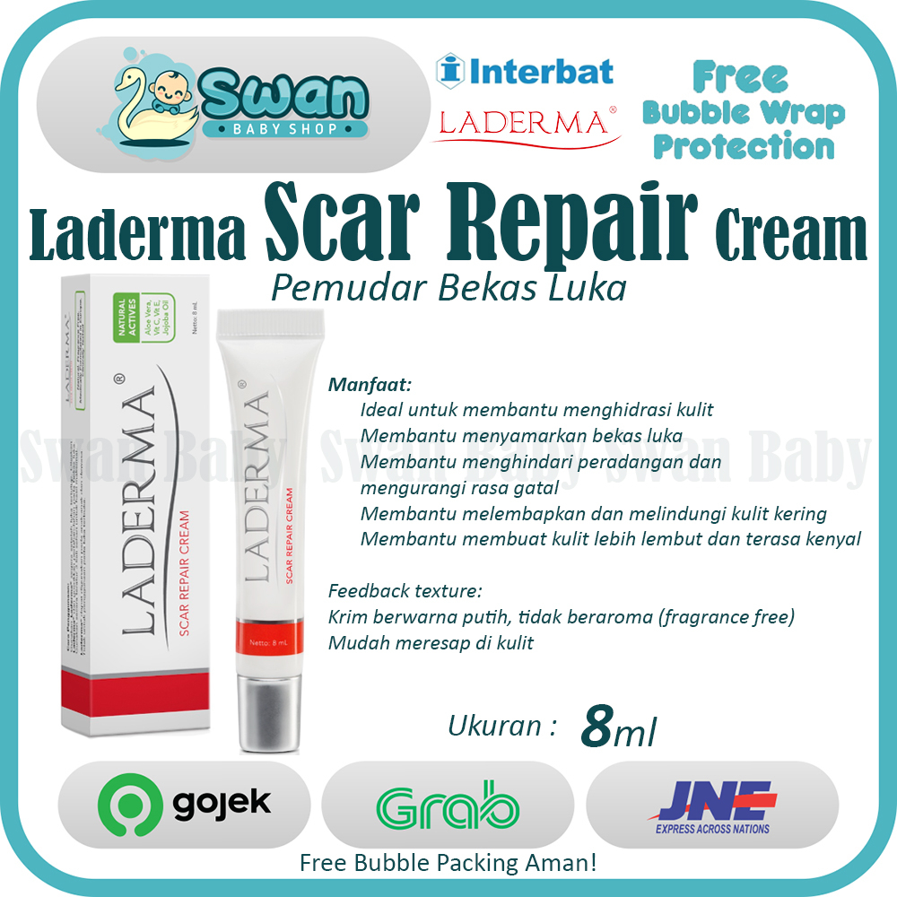 Jual Laderma Scar Repair Cream 8ml | Shopee Indonesia