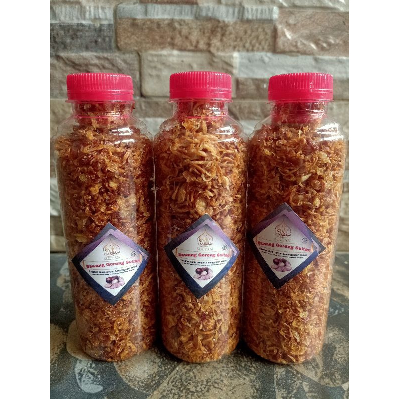 Jual Bawang Goreng Sultan Kemasan Botol Rasanya Gurih Crispy Premium ...