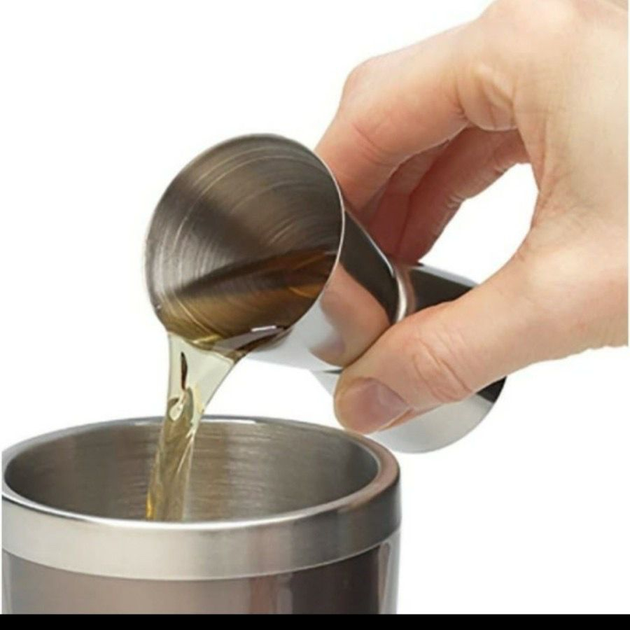Jual Jigger Stainless Steel Sirup Gelas Takar Gula Syrup Measuring Cup ...