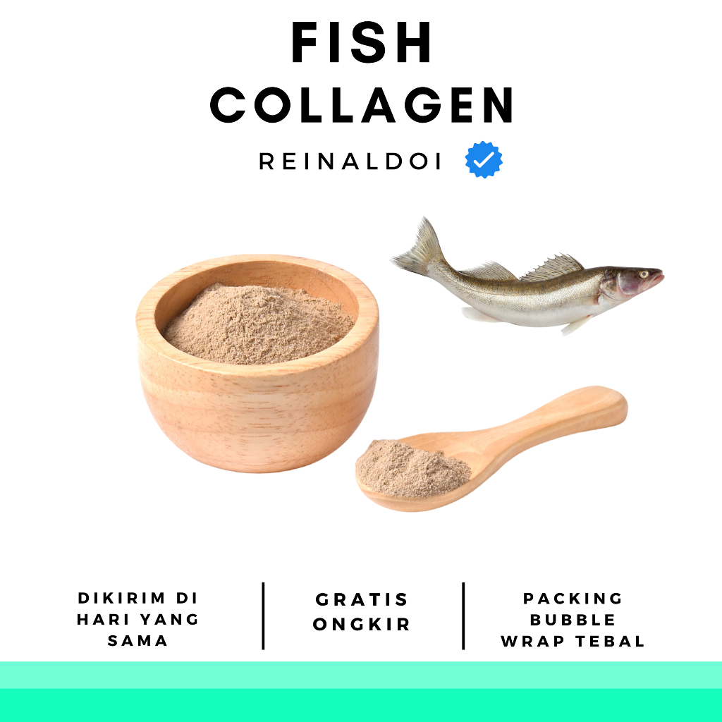 Jual Fish Collagen Food Grade Kolagen Ikan 100 GR | Shopee Indonesia