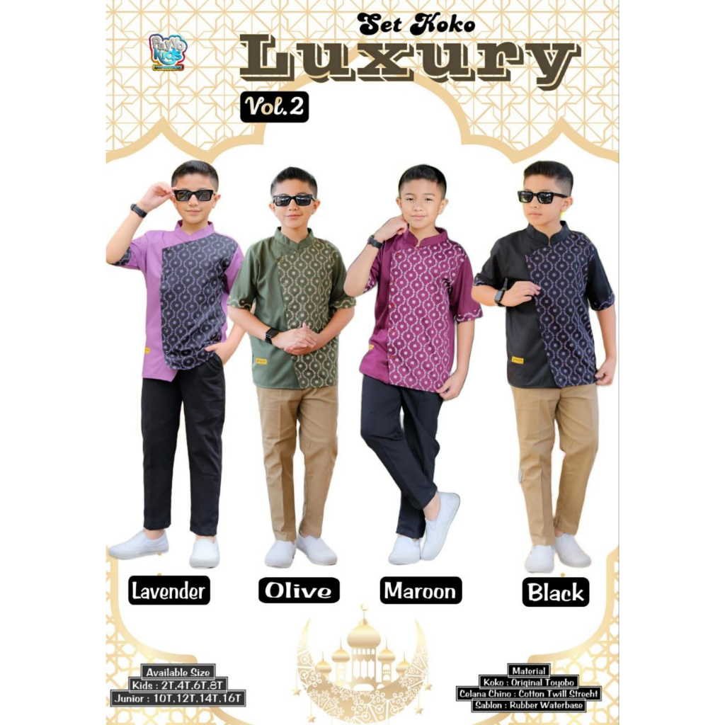 Jual Pre Order !! Payyo Kids Set Koko Luxury Vol.2 | Shopee Indonesia